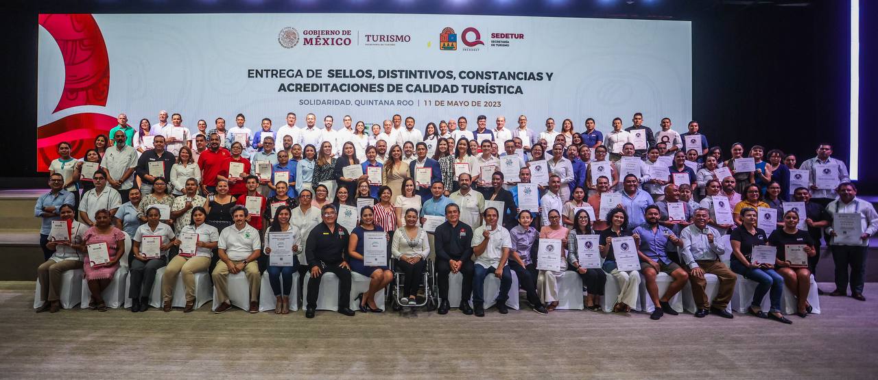 Reciben 77 empresas de Quintana Roo certificaciones turísticas por ... Reciben 77 empresas de Quintana Roo certificaciones turísticas por ...