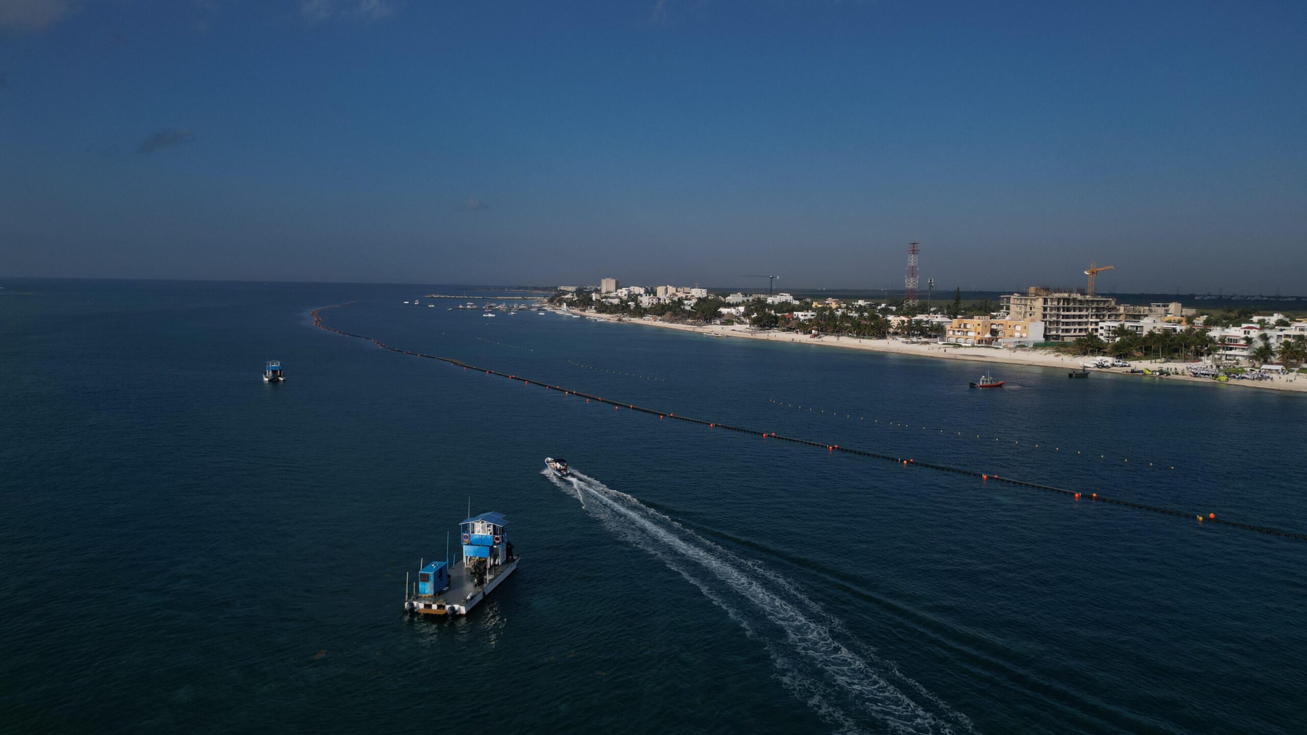 Arranca Mara Lezama trabajos para la temporada de arribo de sargazo a las costas de Quintana Roo ...