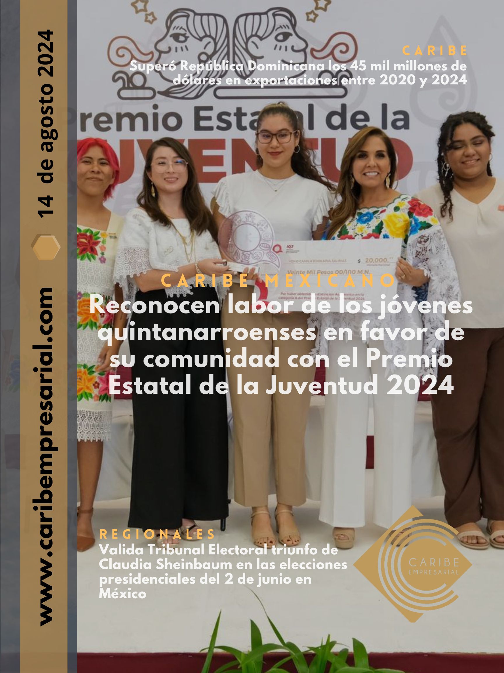 Portada 14 de agosto, 2024 » ¡ Uniendo al Caribe